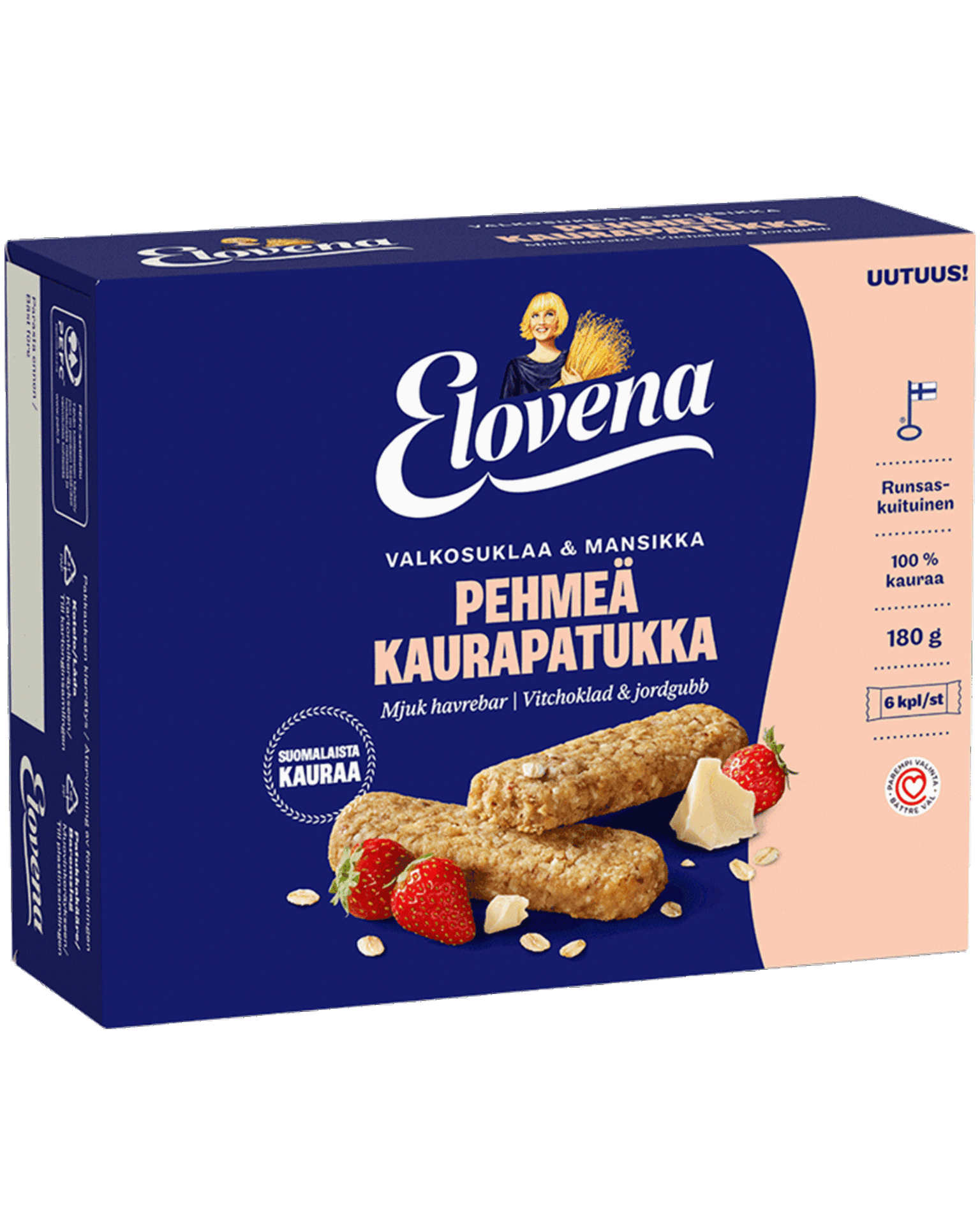 Elovena pehmea kaurapatukka - elovena.fi